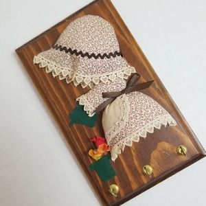 Vintage | Wall Decor | Rare Vintage Retro 3d Art Hanging Key Hooks ...